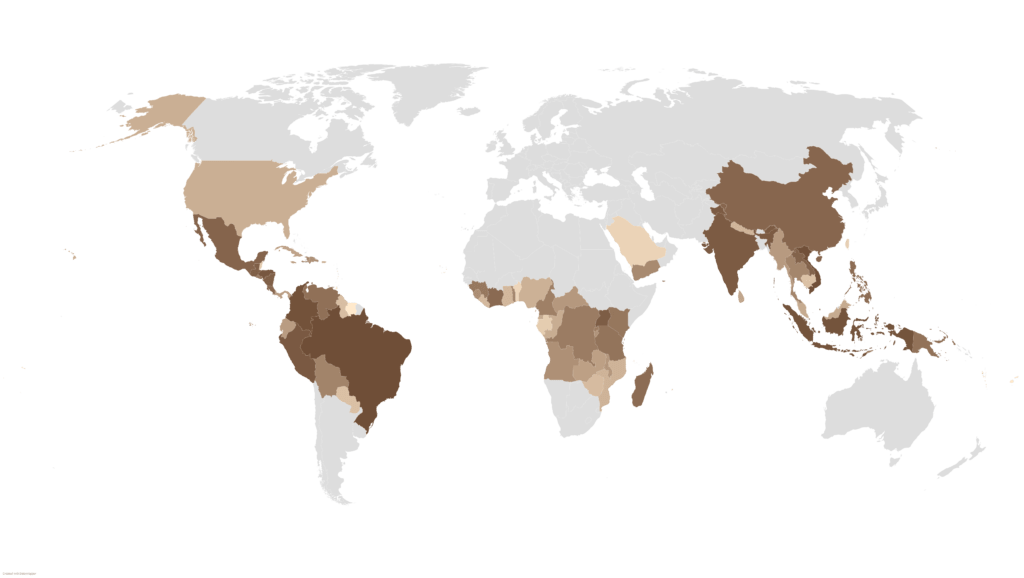 Coffee Production by Country (2025)